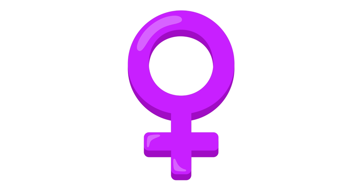 ♀️ Simbolo Di Femmina Emoji