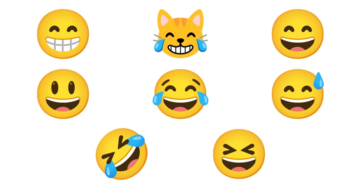 😃 Risa Emojis 😄 😁 😆 😅 🤣 😂