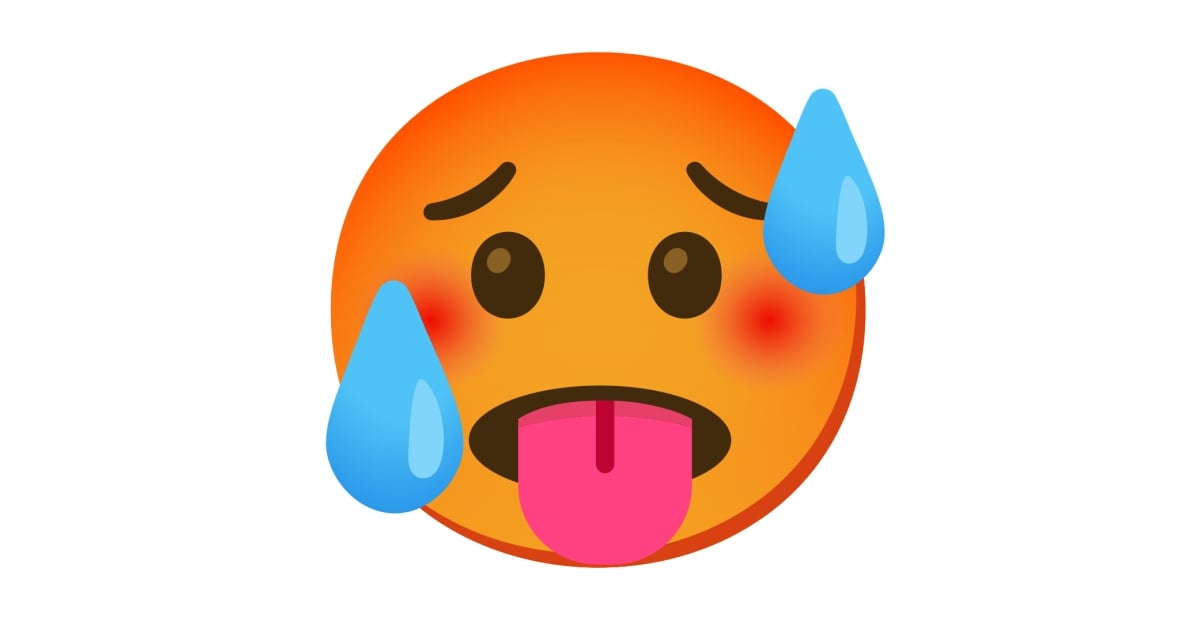 š„µ Cara De Calor Emojis