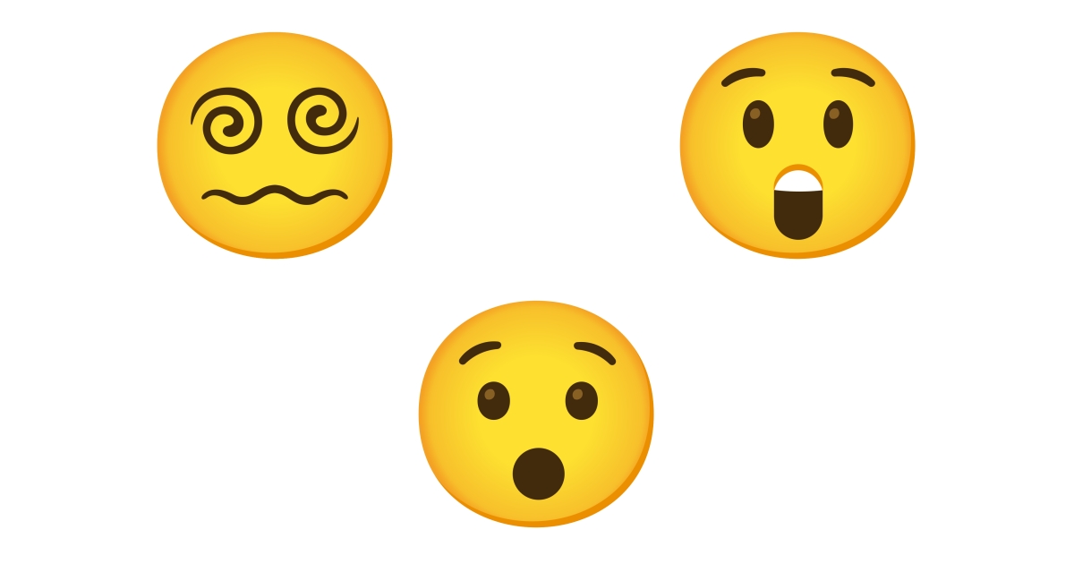 😵‍💫 Alucinado Emojis 😯 😲