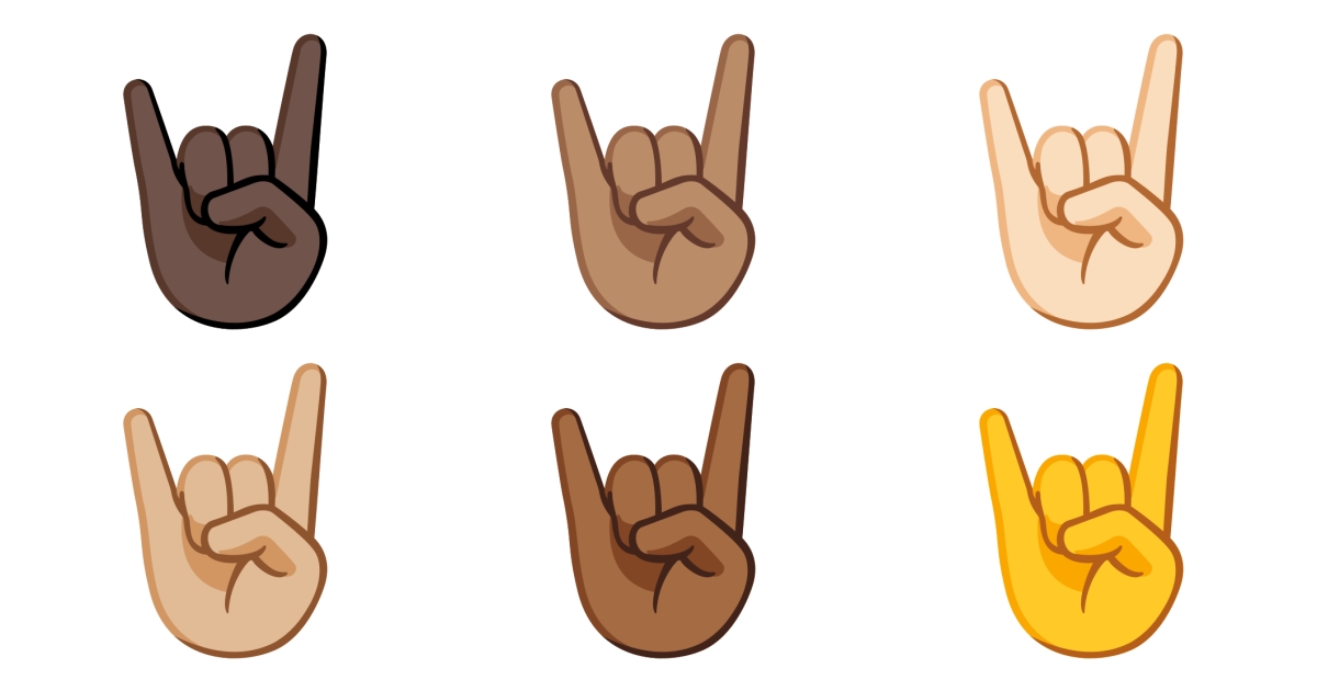 🤘 Mano Haciendo El Signo De Cuernos Emojis 🤘🏻 🤘🏼 🤘🏽 🤘🏾 🤘🏿