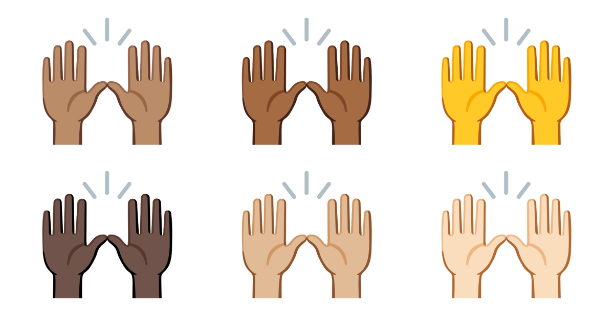 🙌 Manos Levantadas Celebrando Emojis 🙌🏻 🙌🏼 🙌🏽 🙌🏾 🙌🏿