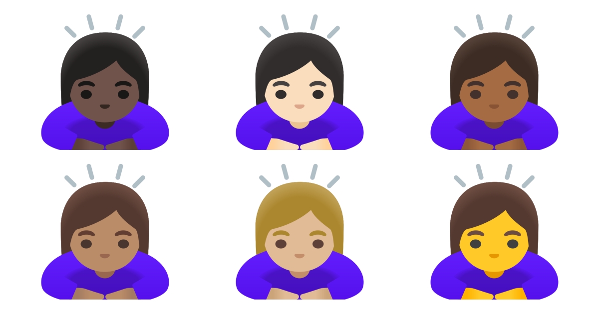 🙇‍♀️ Mujer Haciendo Una Reverencia Emojis 🙇🏻‍♀️ 🙇🏼‍♀️ 🙇🏽‍♀️ 🙇🏾‍♀️ 🙇🏿‍♀️