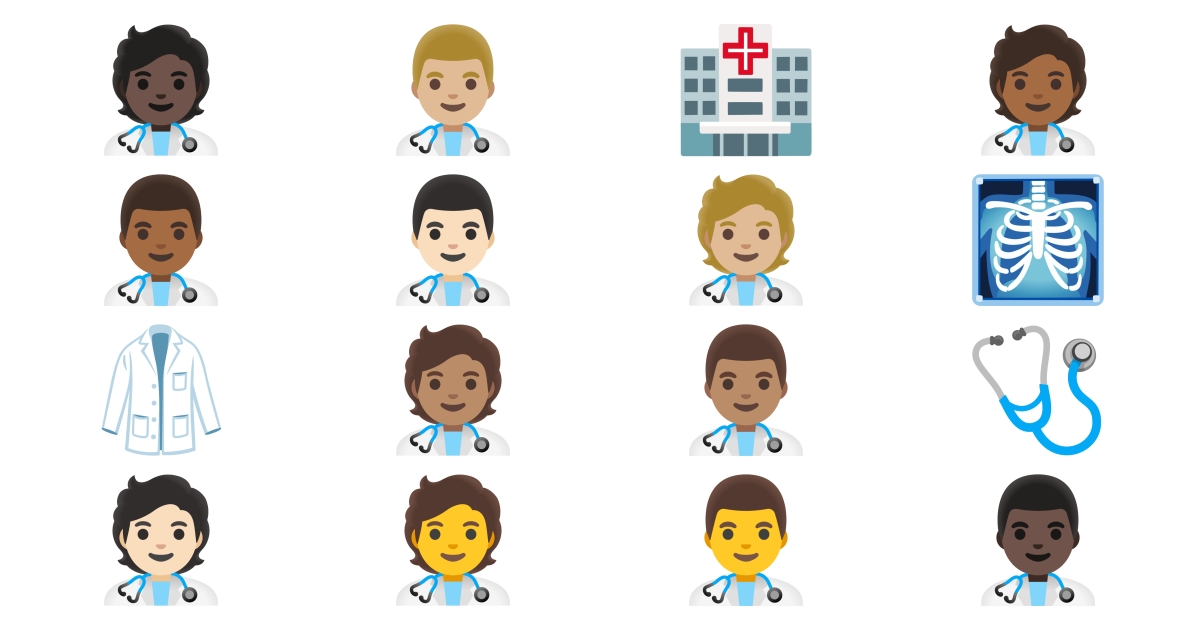 🧑‍⚕️ Doctor Emojis 👨‍⚕️ 🏥 🥼 🩺 🩻 🧑🏻‍⚕️