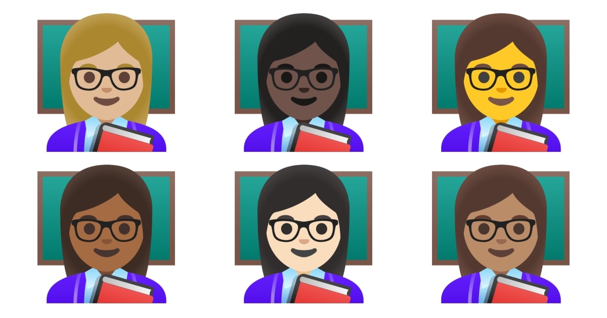 👩‍🏫 Educadora Emojis 👩🏻‍🏫 👩🏼‍🏫 👩🏽‍🏫 👩🏾‍🏫 👩🏿‍🏫