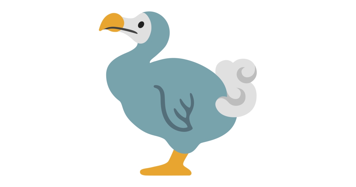 Dronte Emojis - Emojis con la palabra clave/etiqueta dronte