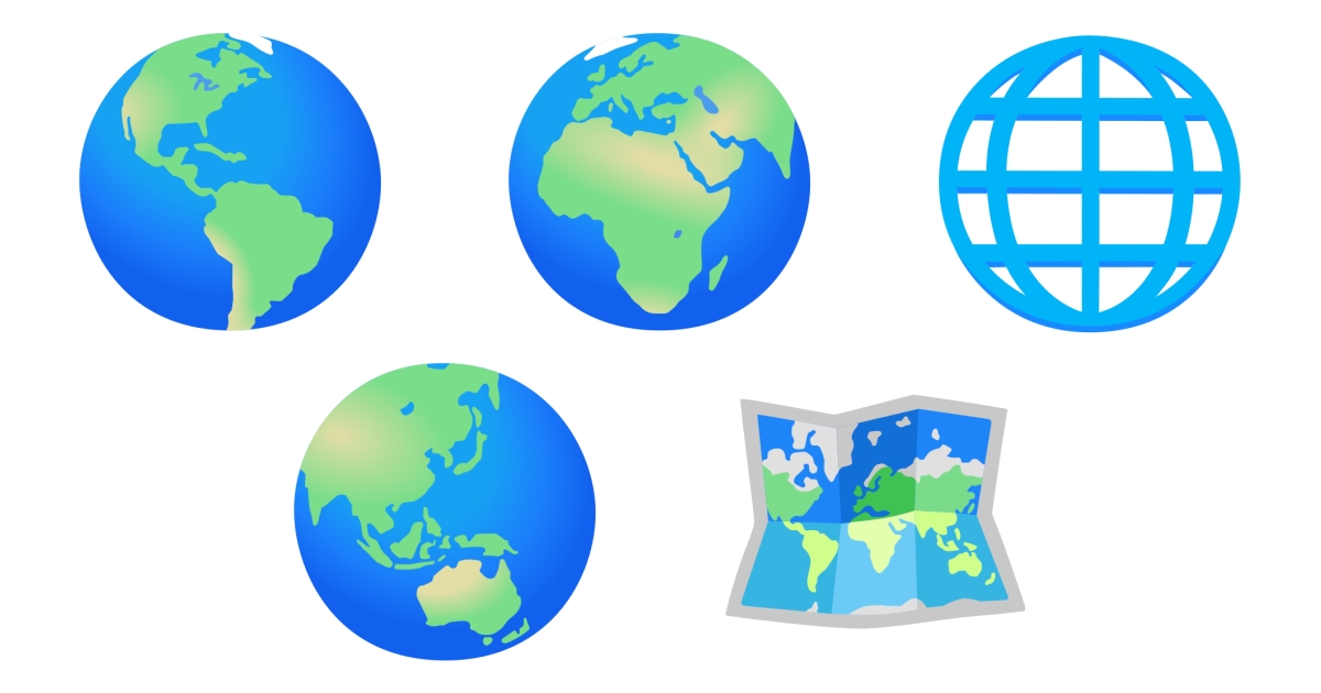 🌍 Mundo Emojis 🌎 🌏 🌐 🗺️
