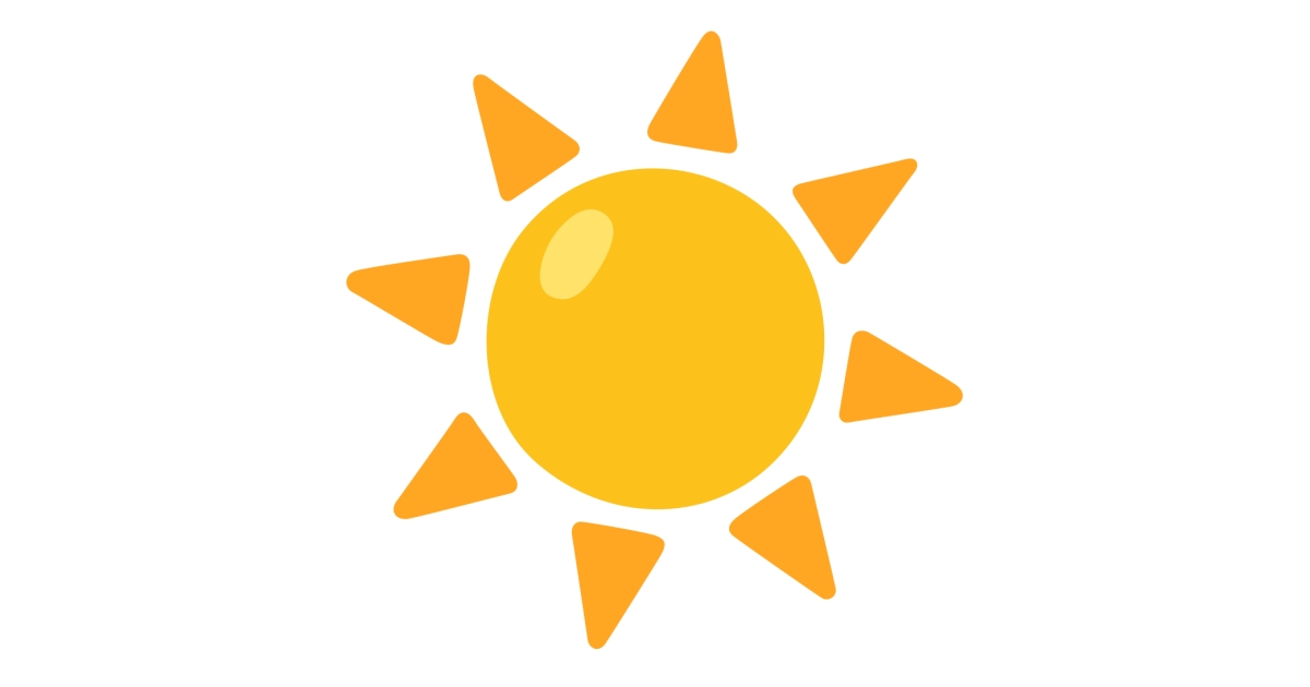 ☀️ Rayos Emojis
