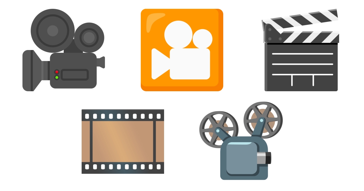 🎥 Cine Emojis 🎞️ 📽️ 🎬 🎦