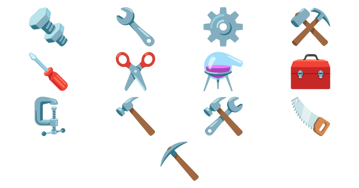 ️ Herramienta Emojis 🔨 ⛏️ ⚒️ 🛠️ 🪚 🔧
