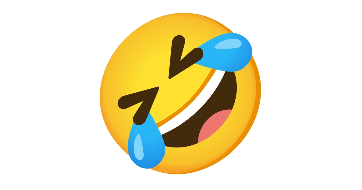 🤣 A Rebolar No Chão A Rir Emojis