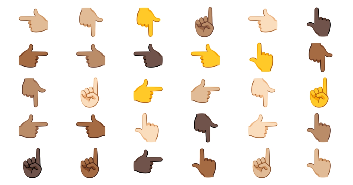 👈 Indicador Emojis 👉 👆 👇 ☝️ 👈🏻 👈🏼