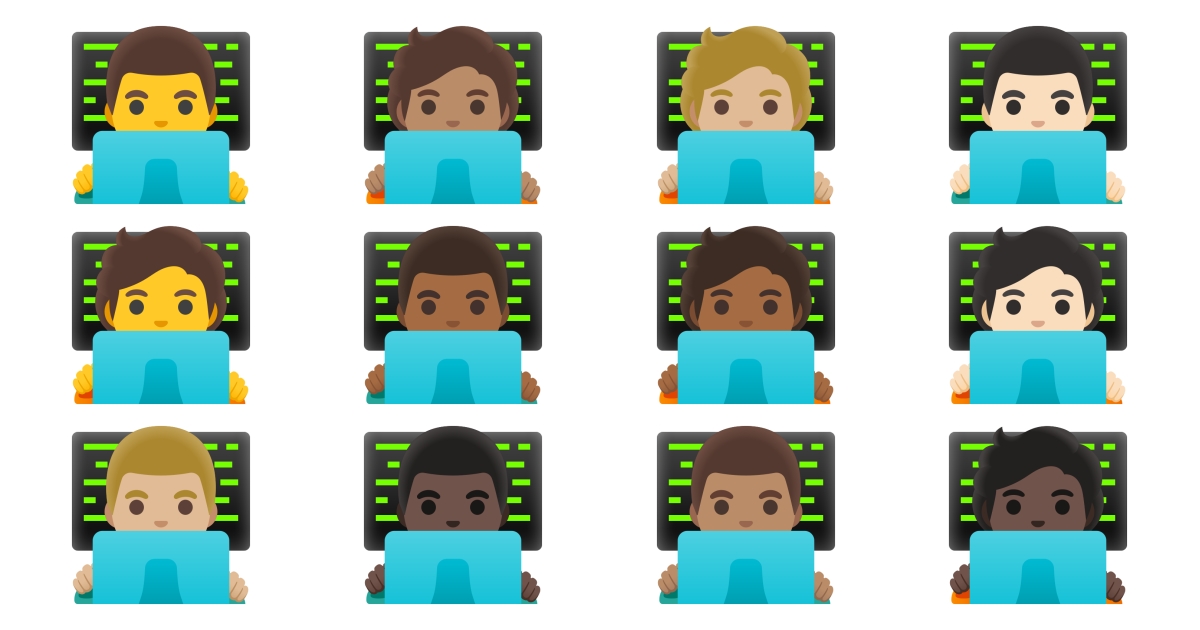 🧑‍💻 Inventor Emojis 👨‍💻 🧑🏻‍💻 🧑🏼‍💻 🧑🏽‍💻 🧑🏾‍💻 🧑🏿‍💻