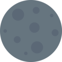 🌑 New Moon Emoji