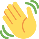 👋 winkende Hand-Emoji