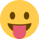 😛 Cara Sacando La Lengua Emoji