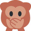 🙊 Mono Con La Boca Tapada Emoji