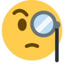 🧐 Gesicht mit Monokel-Emoji | "Smiley mit Einglas (Monokel)"