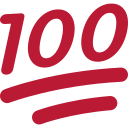 💯 100 Punkte-Emoji