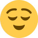 😌 Rosto Aliviado Emoji