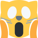 🙀 Weary Cat Face Emoji