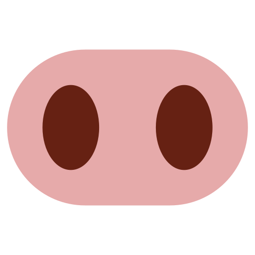 🐽 Nariz De Porco Emoji