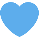 💙 Blue Heart Emoji