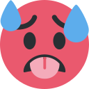 🥵 Hot Face Emoji