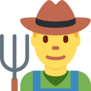 👨‍🌾 Man Farmer Emoji