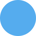 🔵 Blue Circle Emoji